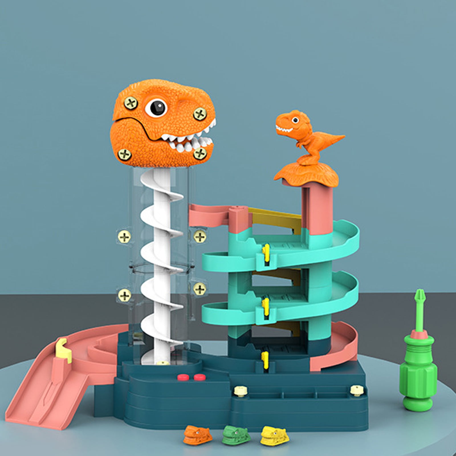 Boys Track, 3 Level Car Ramp Toy Set, With Lift, Toy Car Garage, Sound ...