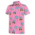 Boys Tropical Fruit Print Polo Shirt Short Sleeve Collared Golf Tee ...