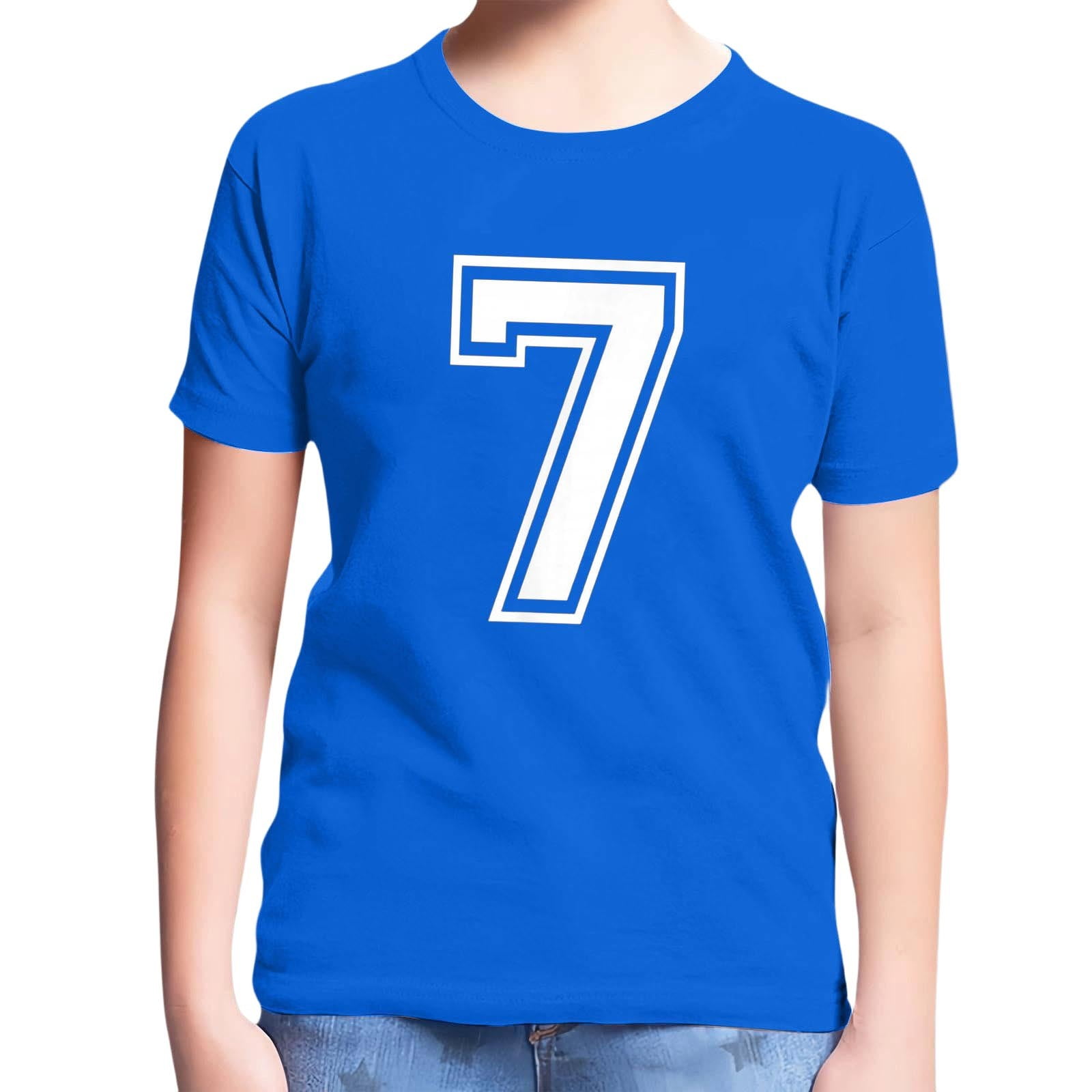 Boys Tshirts Cool Number Print Short Sleeve Youth Comfortable Going Out ...