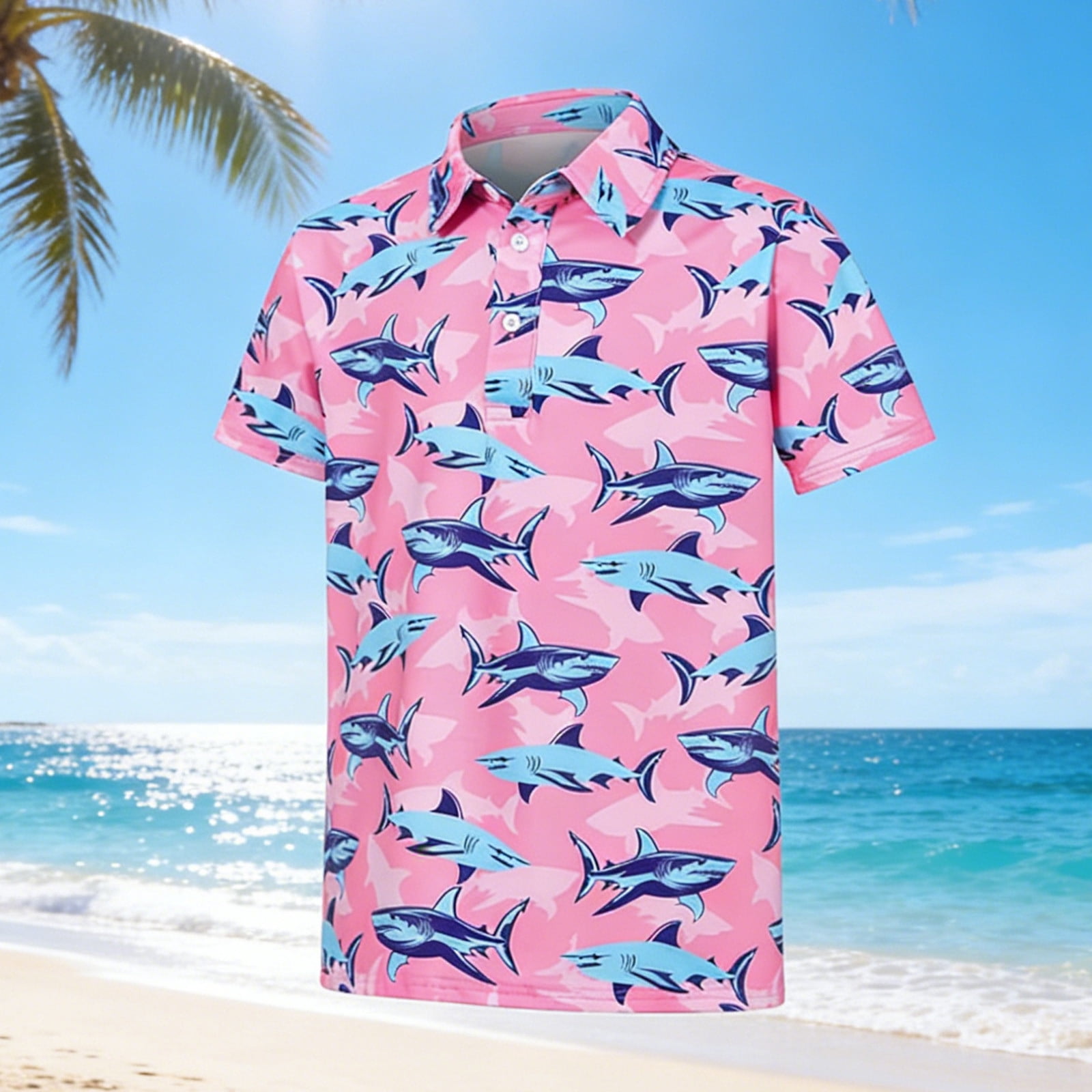 Boys Tshirts Crew Neck Cartoon Print Short Sleeve T Shirt for Play Boys ...
