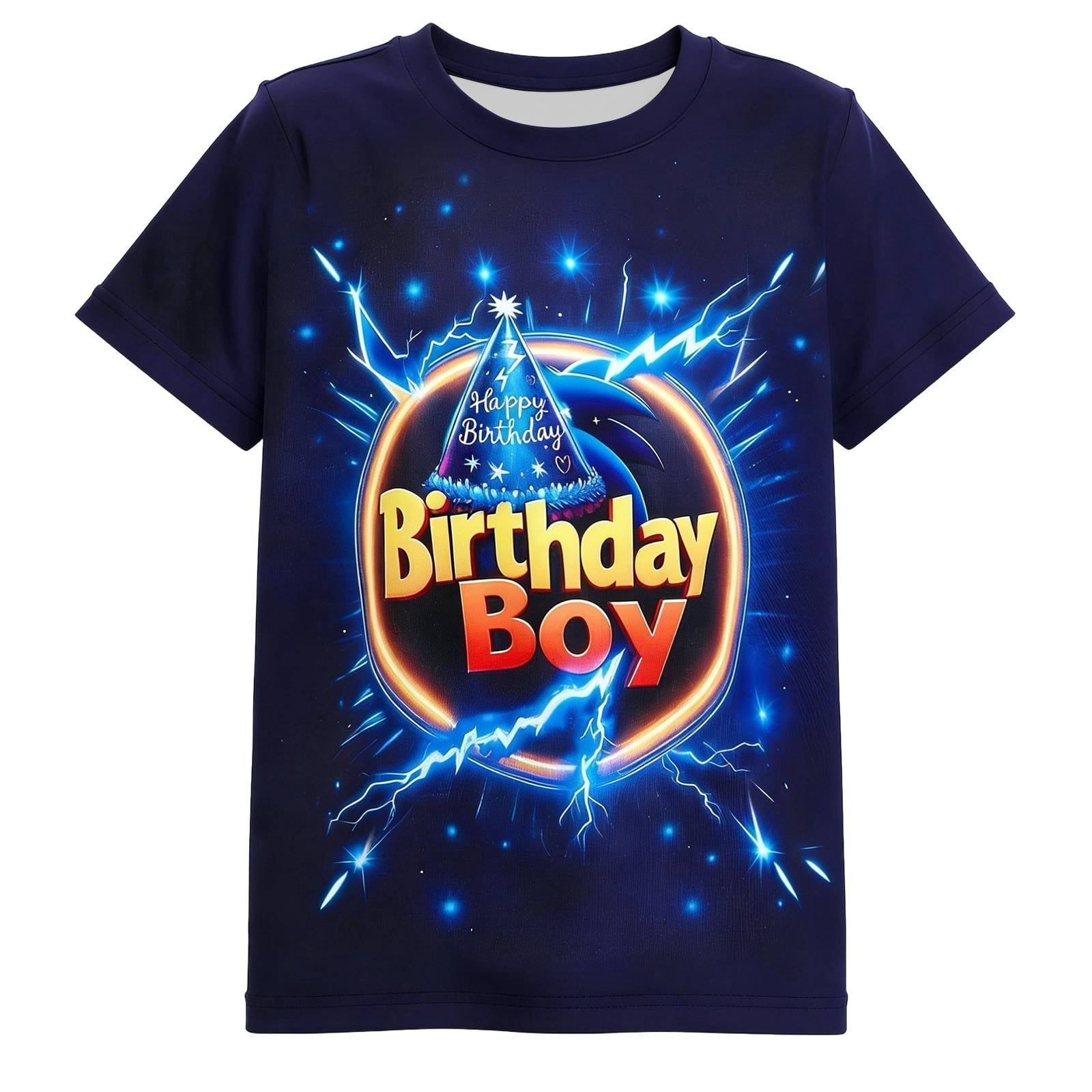 Boys Tshirts Shirts Cool Summer Graphic Printed Short Sleeve Casual ...