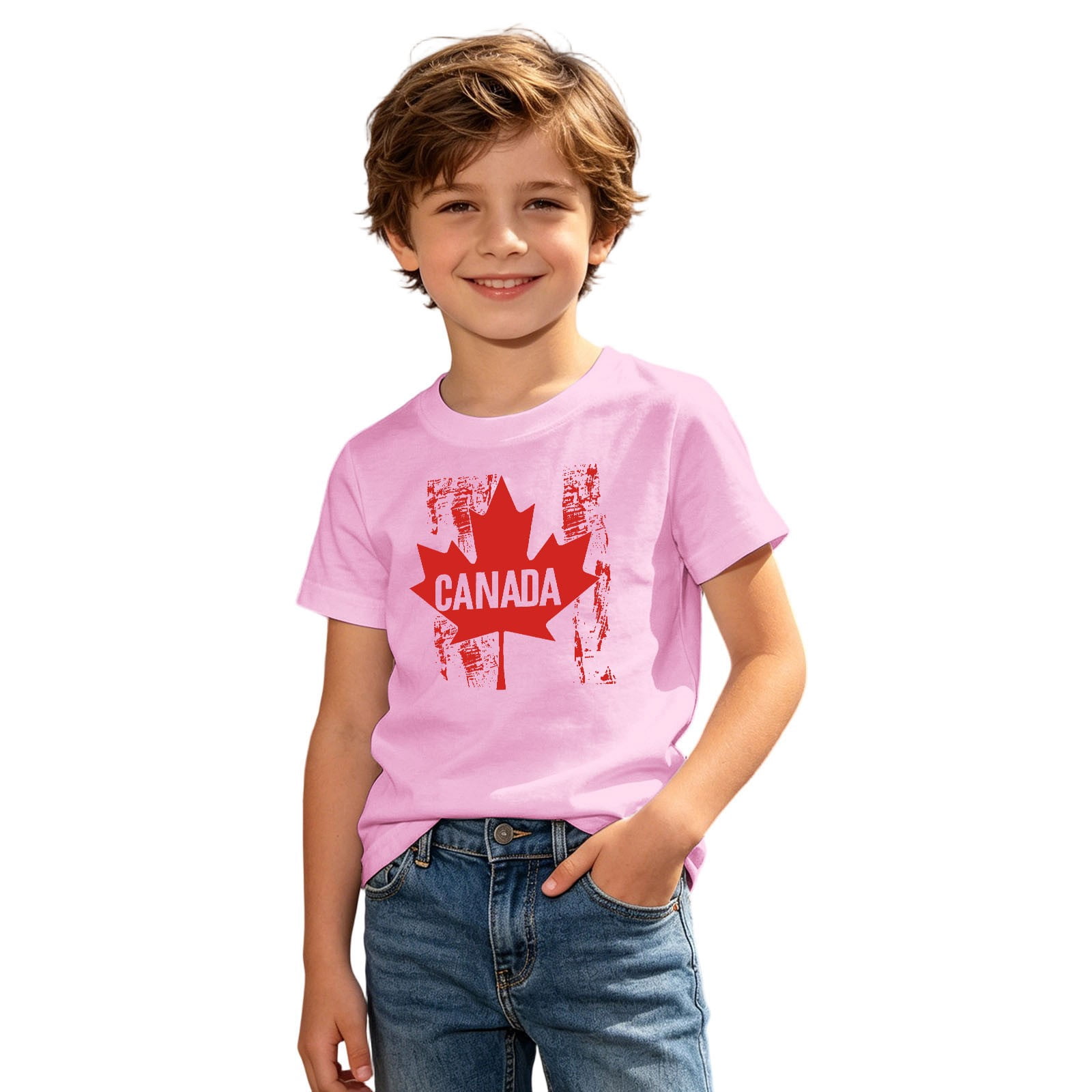 Boys Tshirts Shirts Kids Short Sleeve Graphic Canadian Print By ...
