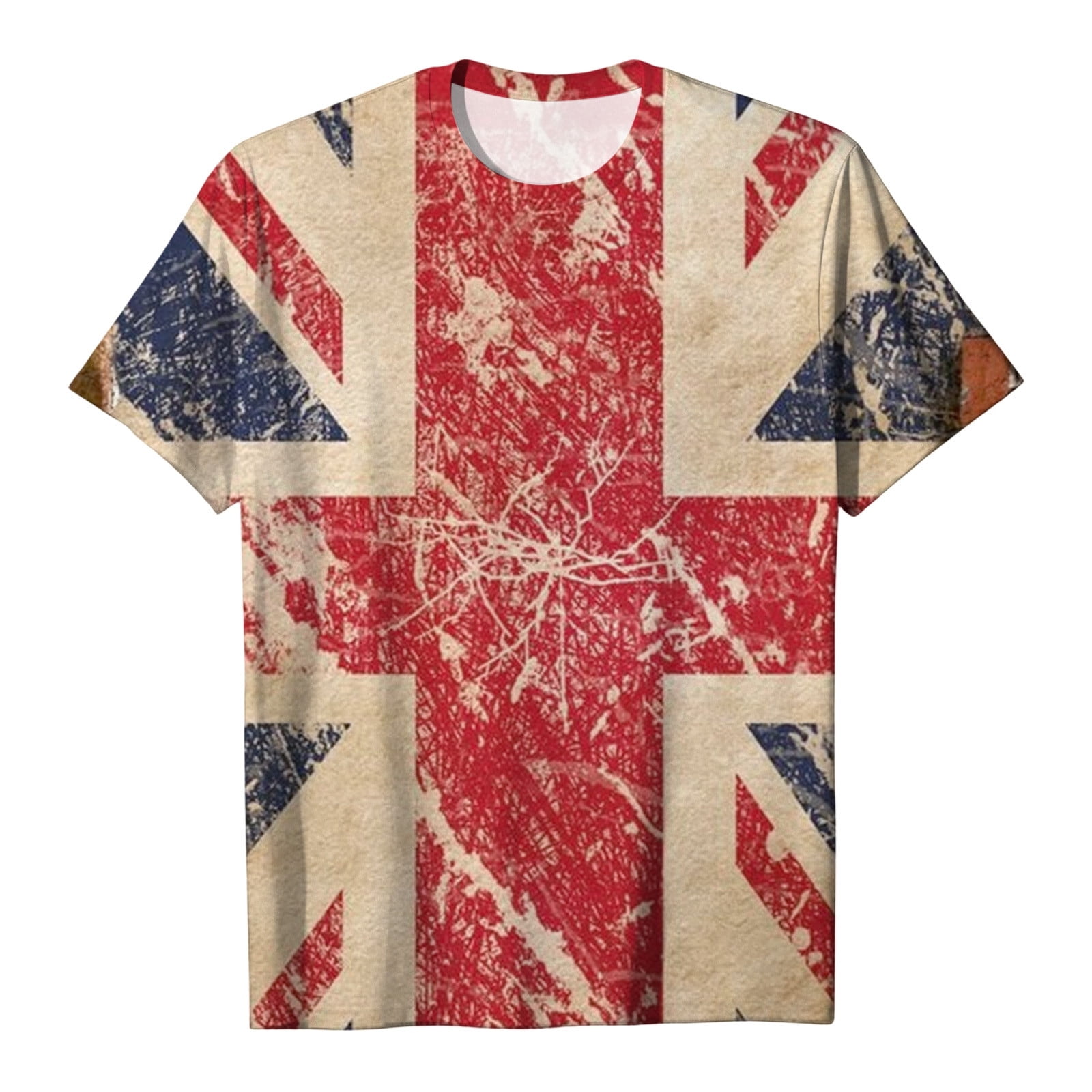 Boys Tshirts Shirts Short Sleeve British Independence Day Summer ...