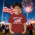 Boys Tshirts Size 1-2Y Preteen Usa Independence Day Star Print Short ...