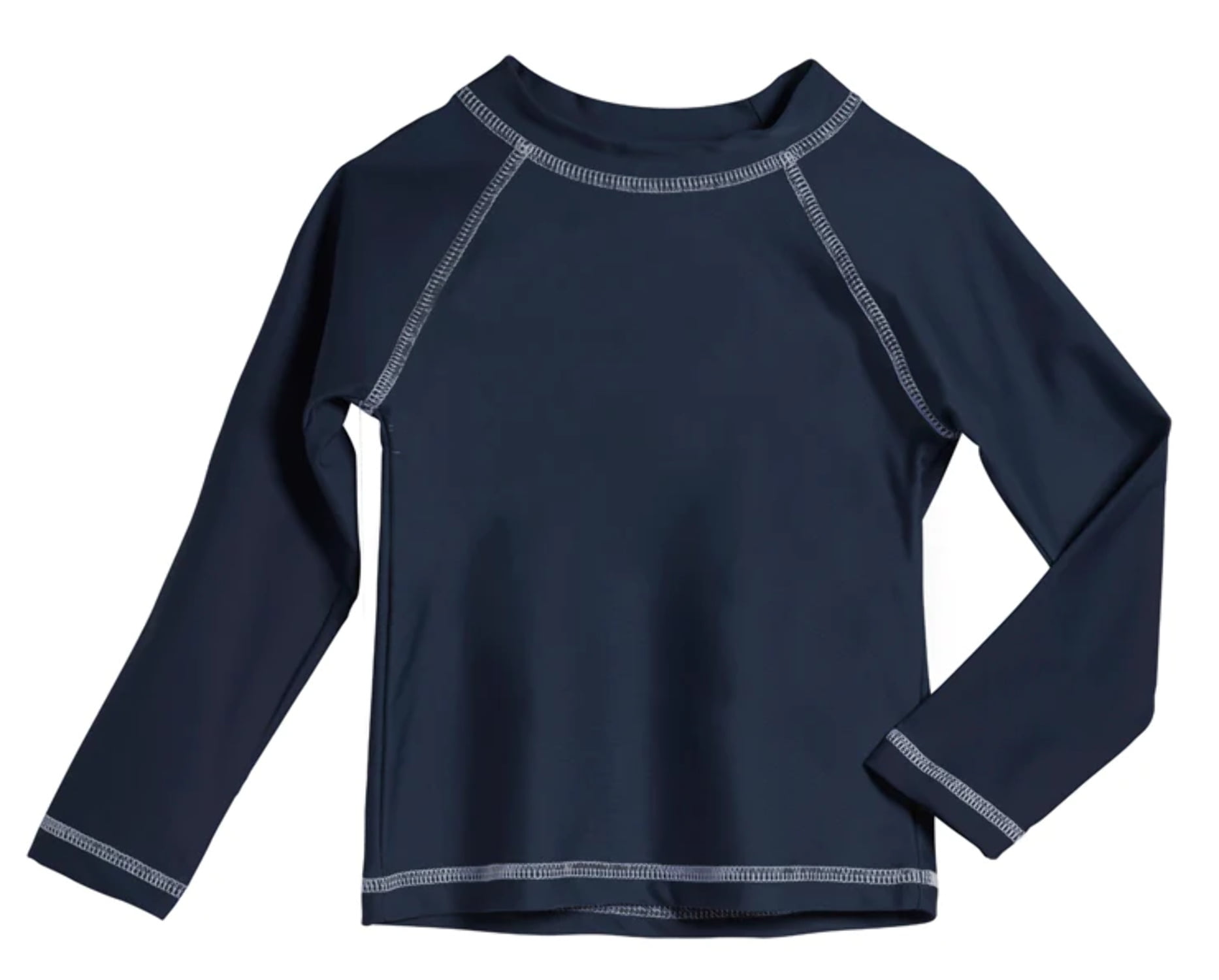 Made in USA Boys UPF 50+ Long Sleeve Rashguard | Navy Blue - Walmart.com