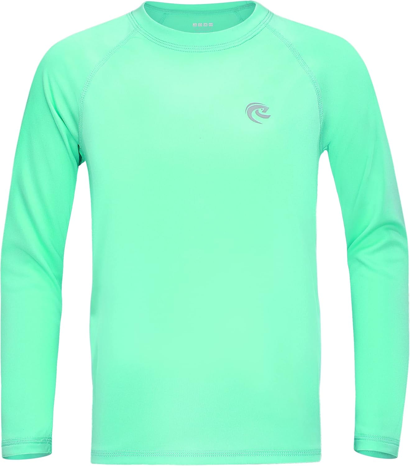 Boys UPF 50+ Swim Shirt Long Sleeve, Pack UV Sun Protection Rash Guard ...