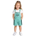 Boys USA 250th Anniversary Themed Patriotic Adjustable Suspenders Pants ...