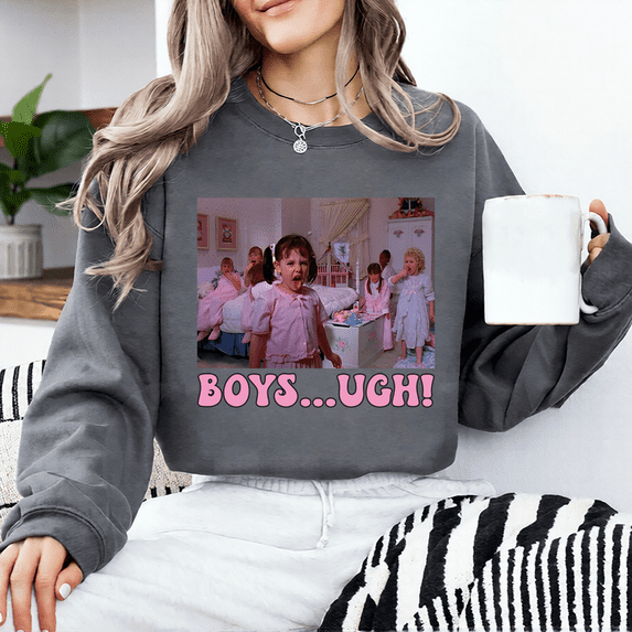 Boys Ugh Sweatshirt | Funny Valentine’s Day Crewneck | Retro 90s ...