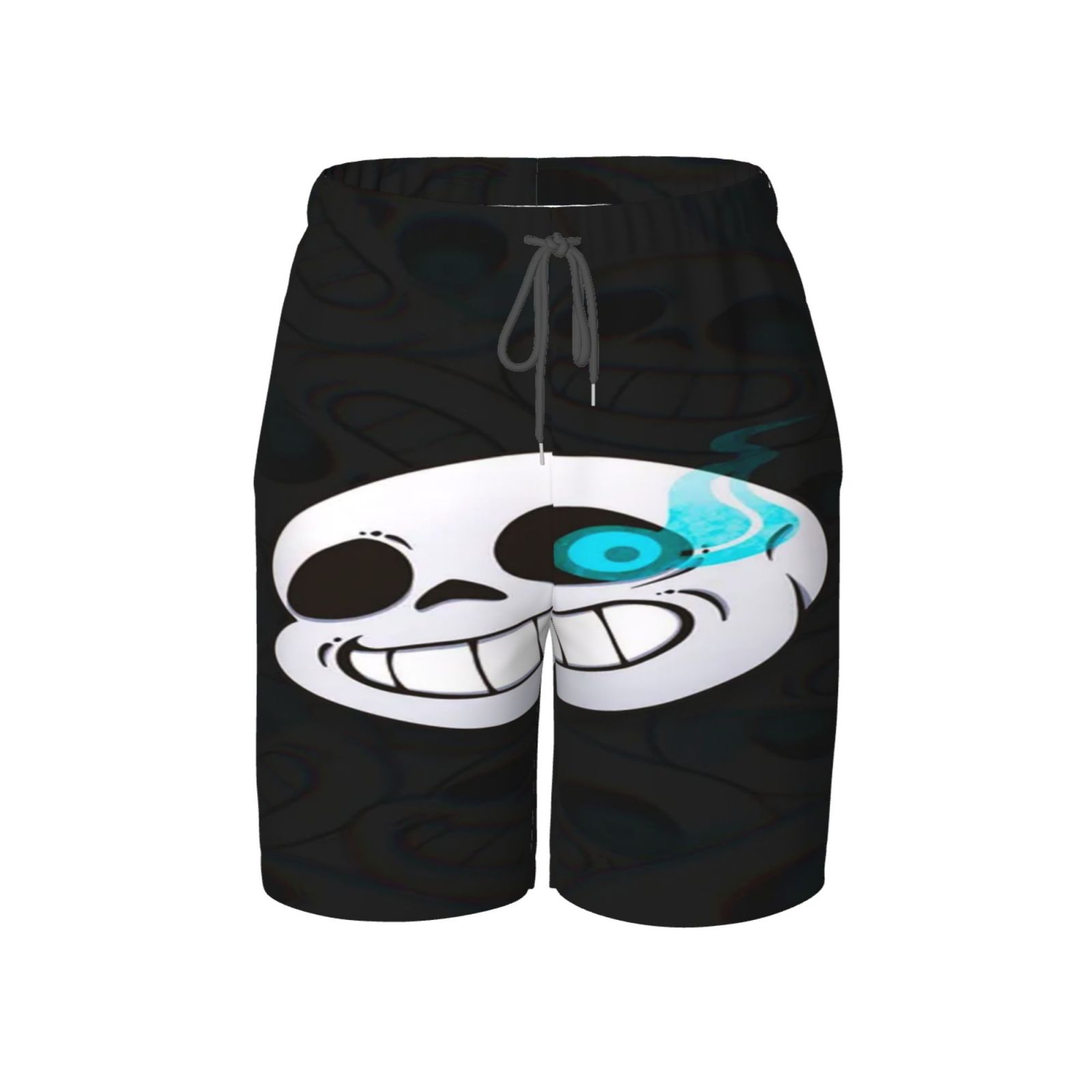Boys Undertale Sans Swim Trunks With Mesh Liner Kids Cartoon Quick Dry ...