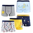 Boys Underwear 5 Pack, Toddler Boxer Briefs Soft Cotton Breathable Kids ...