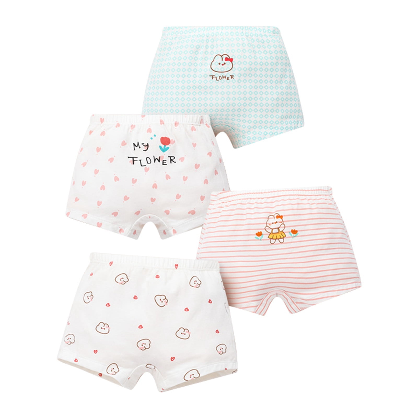 Boys Underwear Cartoon Cute Briefs Shorts Pants Underwear Trunks 4Pcs ...