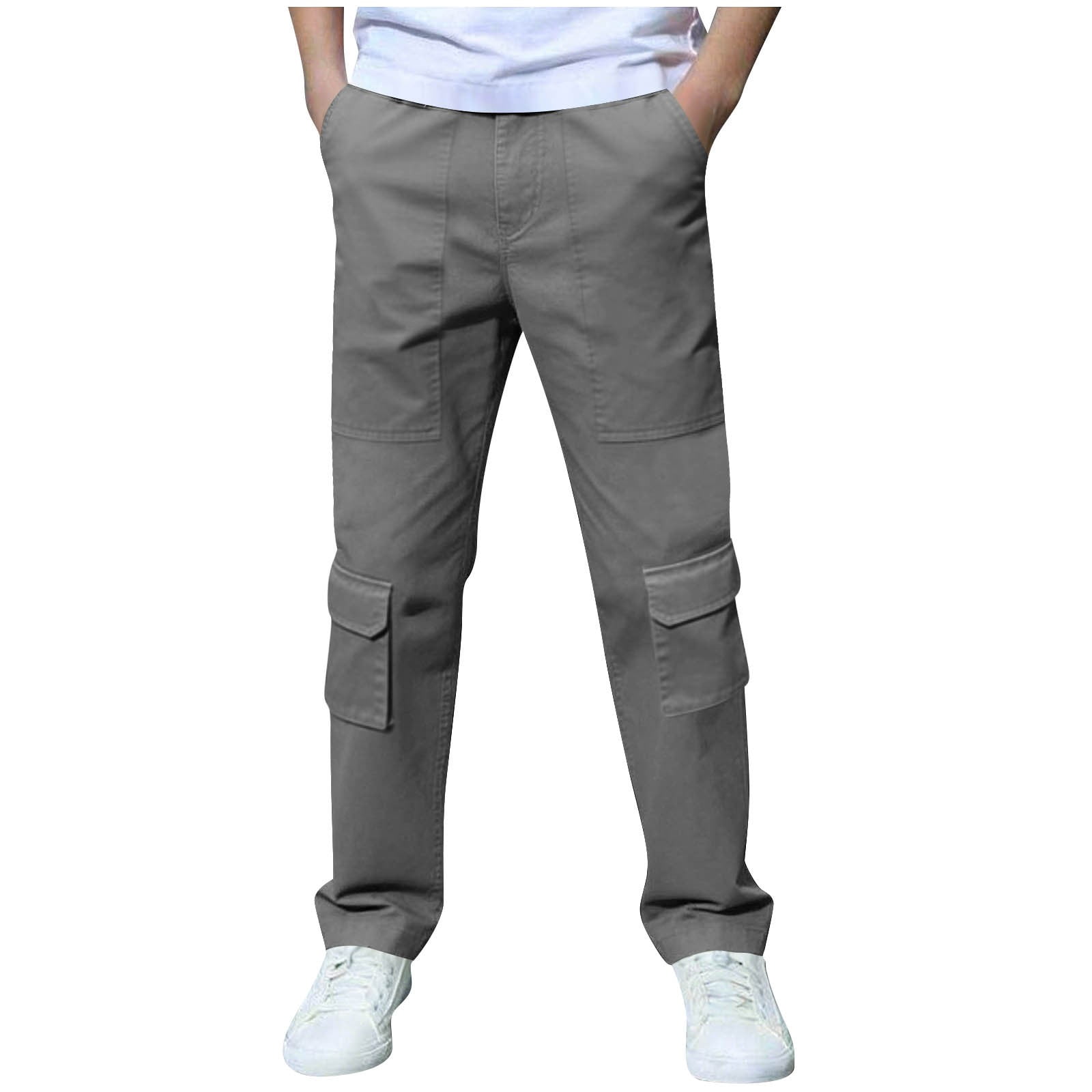 Boys Uniform Pants Boys Pants Wide Leg Casual Pants Elastic Waist ...
