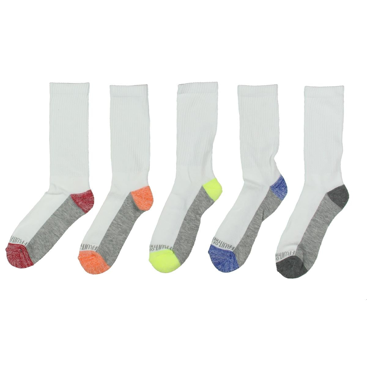 Boys' Value Pack Crew Socks, 10 Pairs - Walmart.com