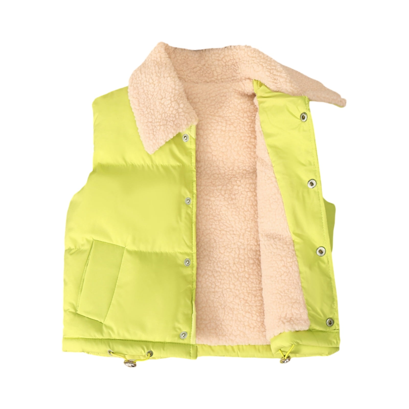 Boys Vest, Plush Fuzzy Vest with Front Pocket, Cozy & Easy to Move in ...