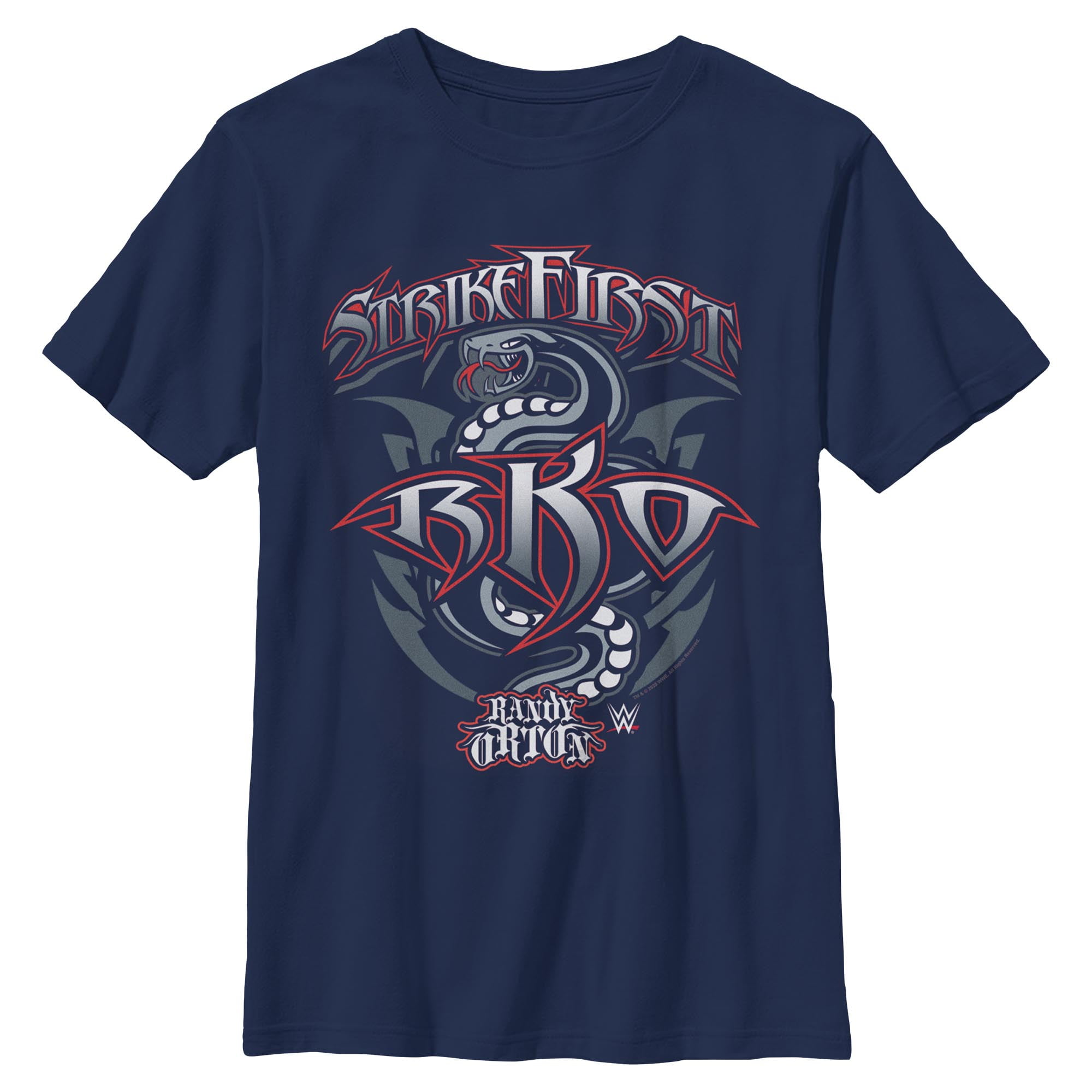 Boys WWE Randy Orton Strike First RKO T Shirt - Walmart.com