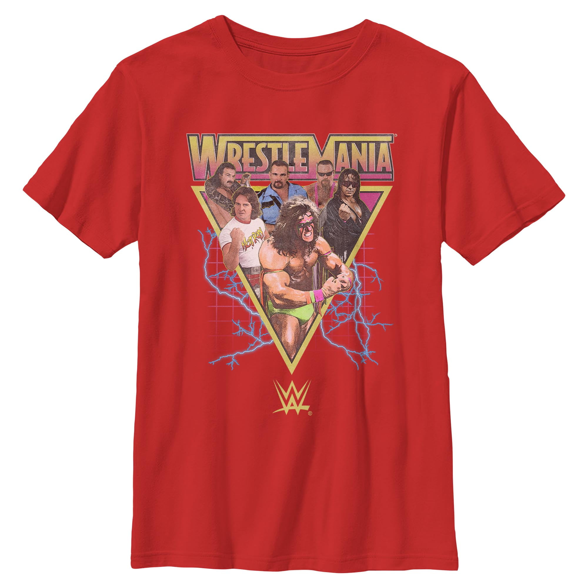 Boys WWE Retro Wrestlers Triangle T Shirt - Walmart.com