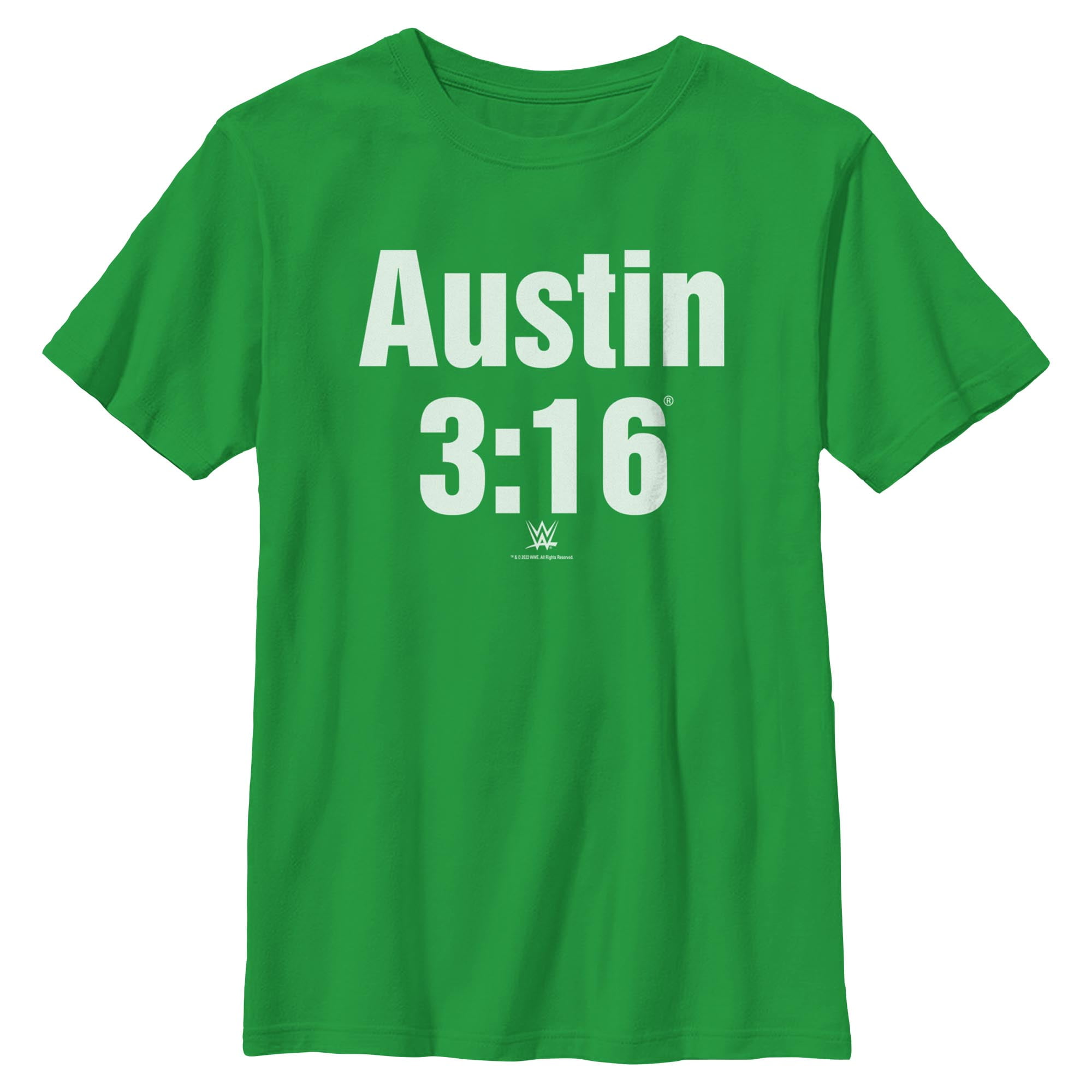 Boys WWE Stone Cold Steve Austin 3:16 White Logo T Shirt - Walmart.com