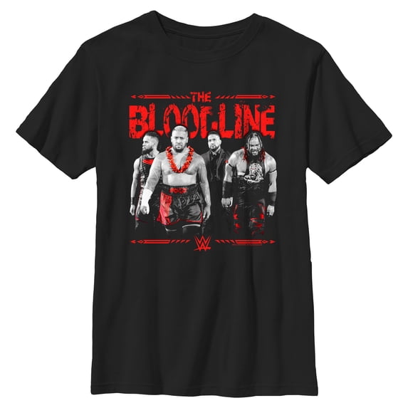 Boys WWE The Bloodline Team T Shirt - Walmart.com
