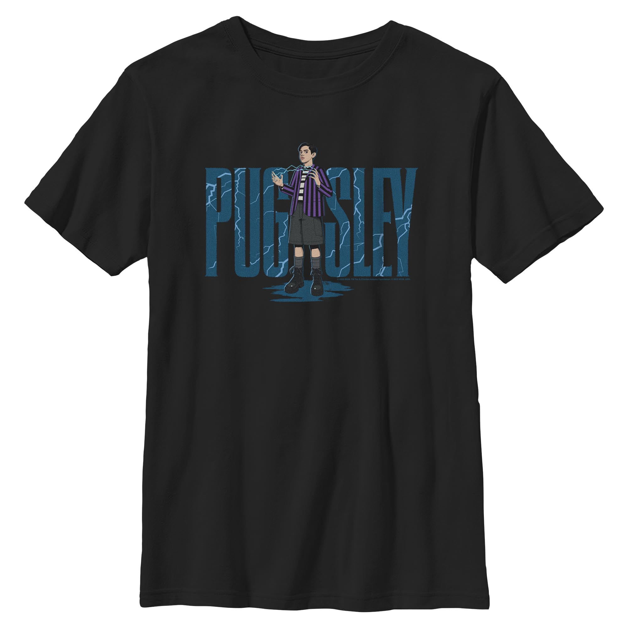 Boys Wednesday Pugsley Addams Pose T Shirt - Walmart.com