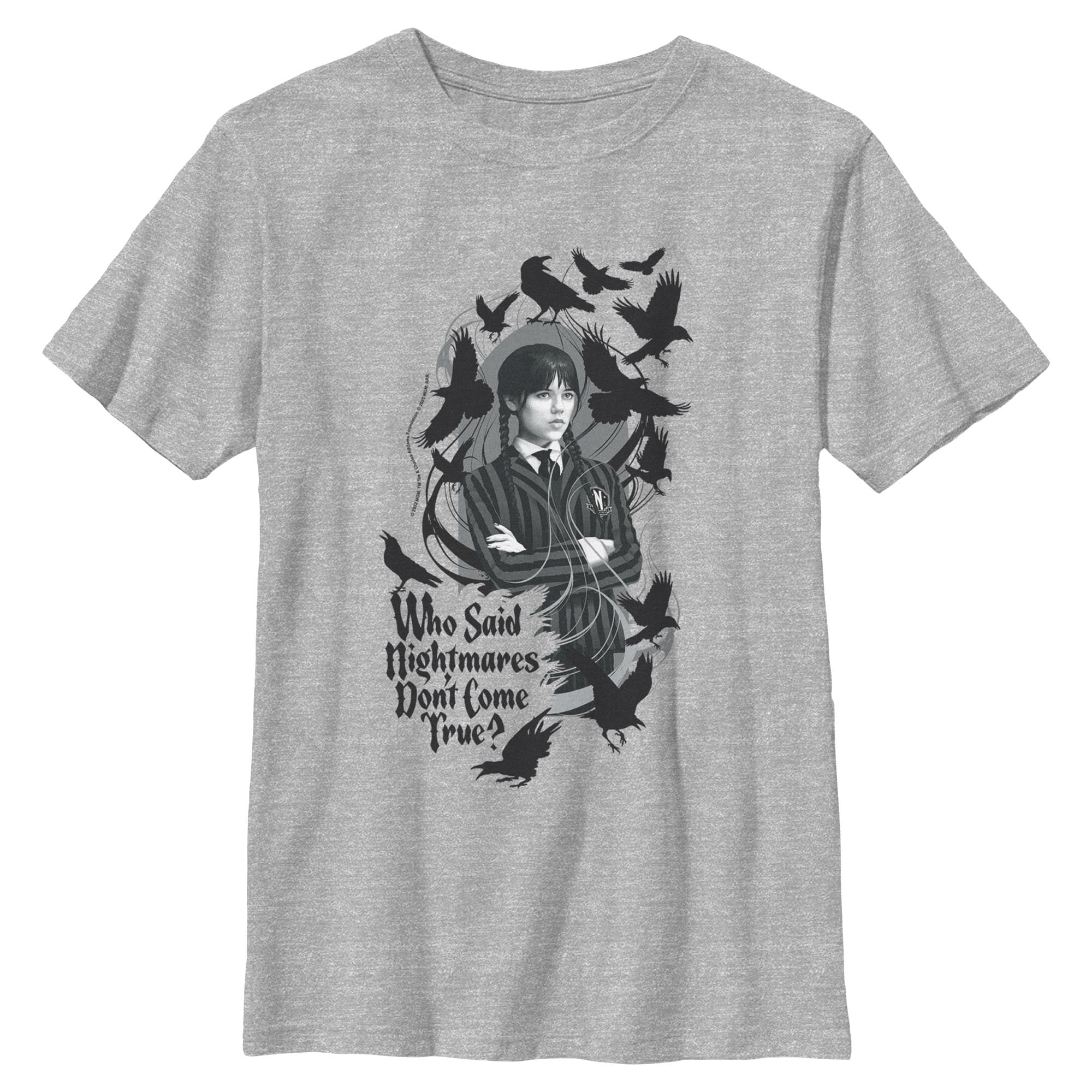 Boys Wednesday Who Said Nightmares Don't Come True T Shirt - Walmart.com