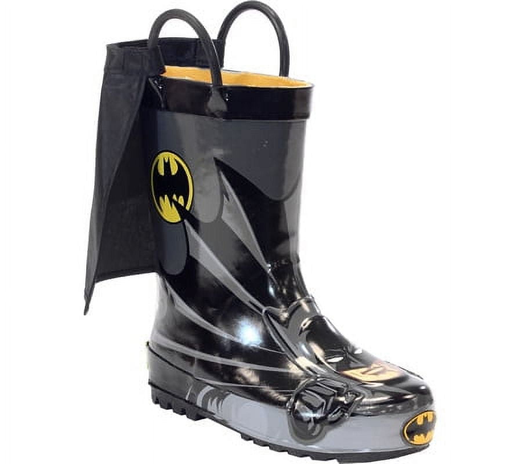 Boys' Western Chief Batman Everlasting Rain Boot Batman 3 M - Walmart.com