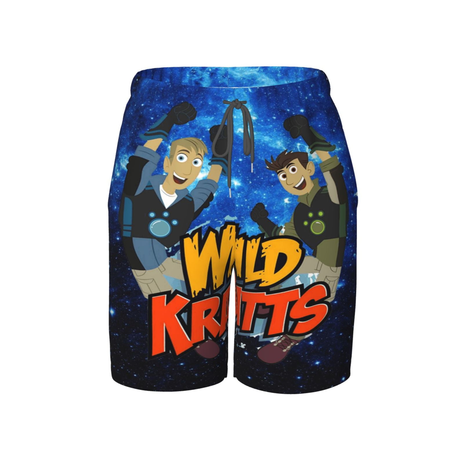 Boys Wild Animal Kra-,Tt2 Swim Trunks With Mesh Liner Kids Cartoon ...