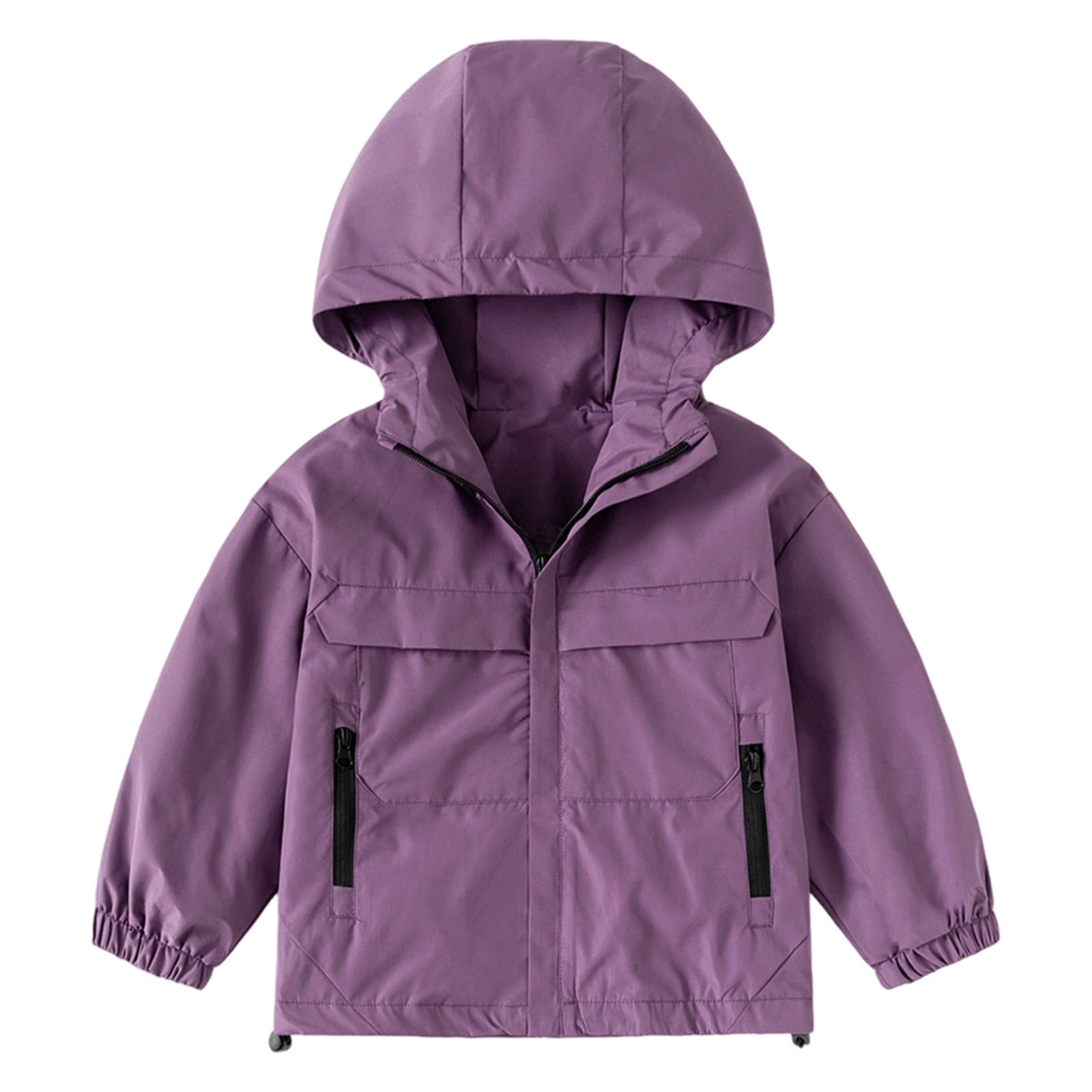 Boys Windbreaker Jacket Lightweight Hooded Zipper Coat for Kids Ideal ...