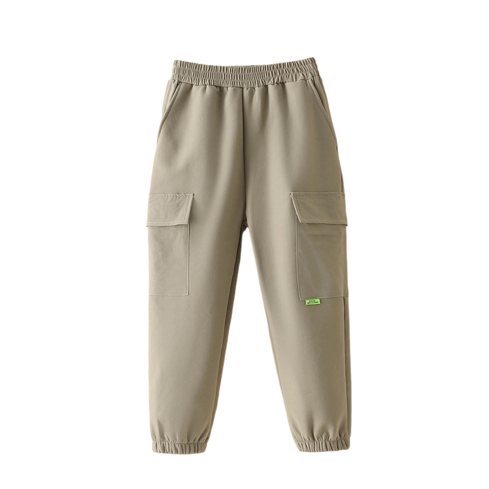 Boys Winter Cargo Pants Thermal Insulated Trousers for Kids Cold ...