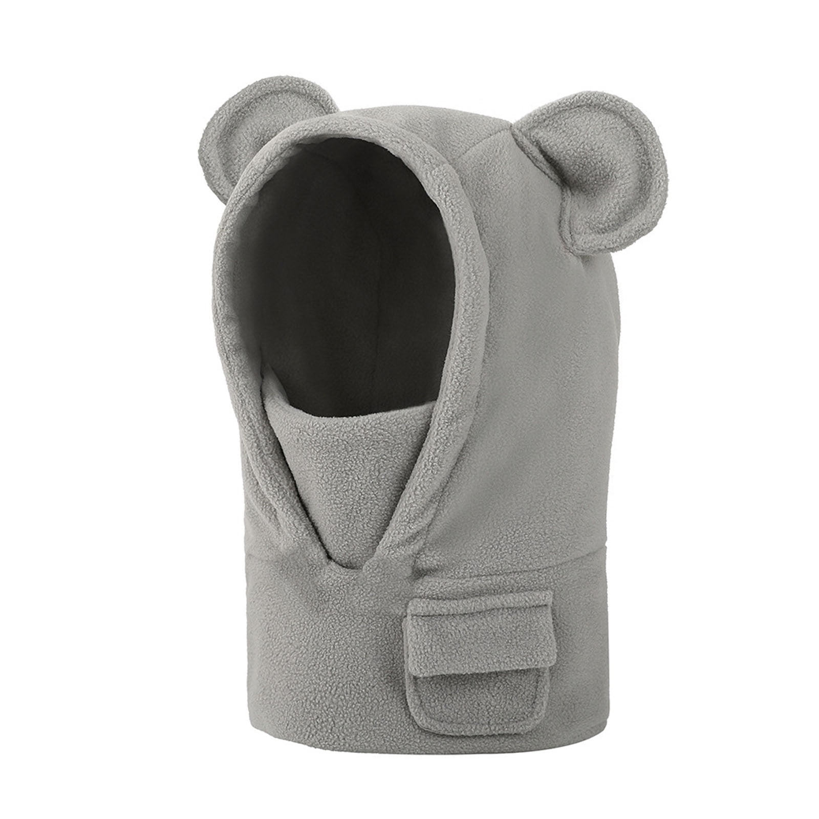 Boys Winter Hat Winter Unisex Kids Balaclava Color Block Design Fleece ...