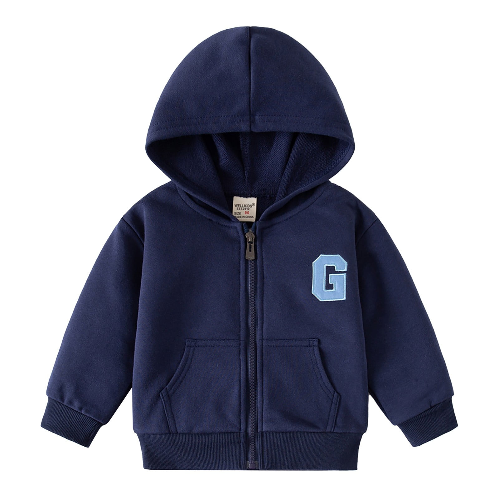 Boys Winter Jacket Warm Hooded Coat with Soft Lining for Toddlers Kids ...
