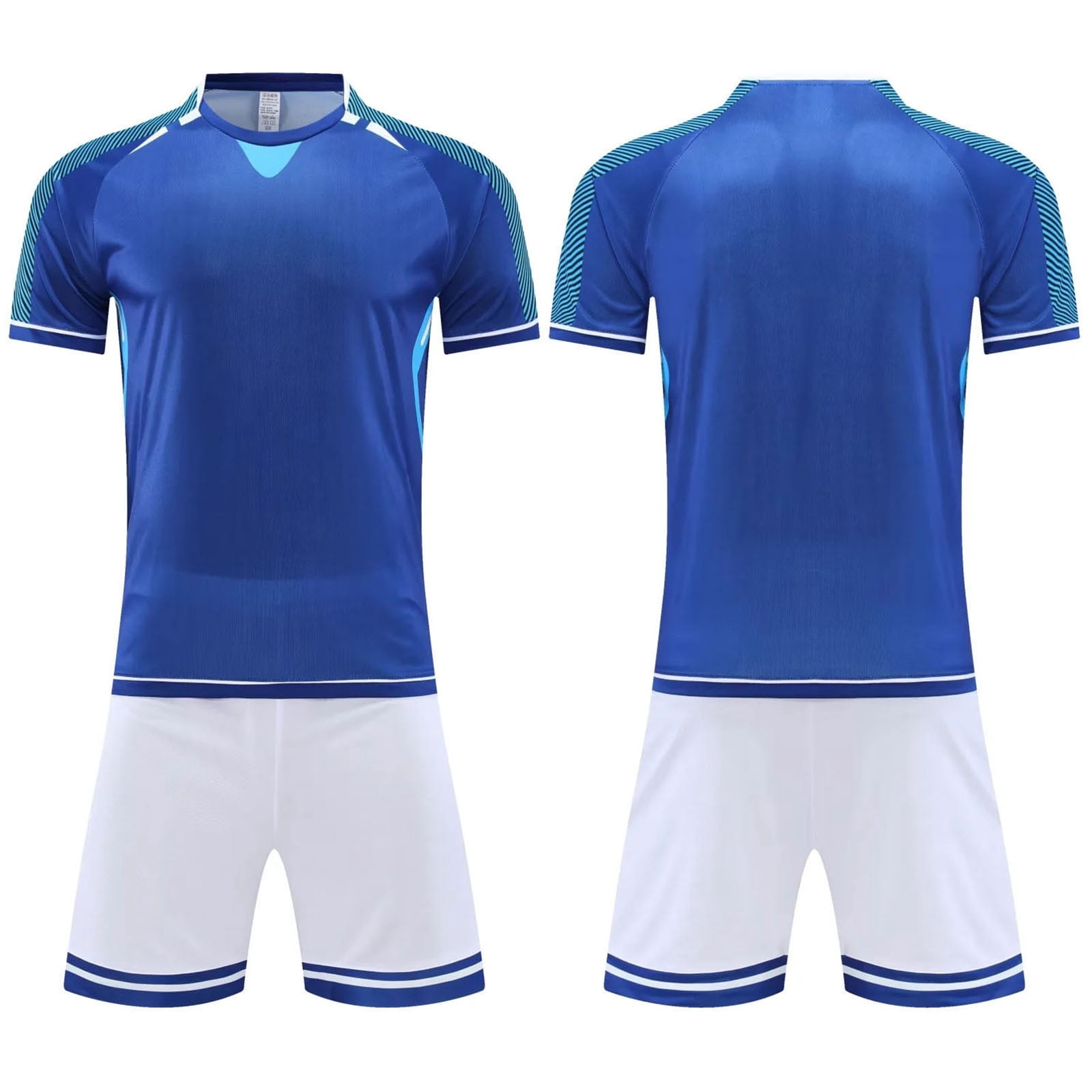 Boys Youth Soccer Uniform Set 2-Piece Quick Dry Jersey & Athletic ...