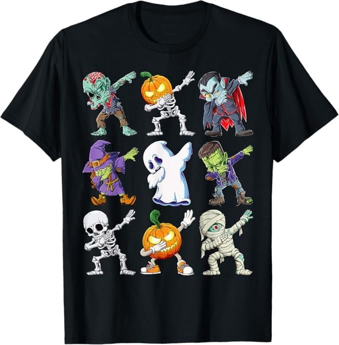 Boys Zombie Scary Pumpkin Mummy T-Shirt - Walmart.com
