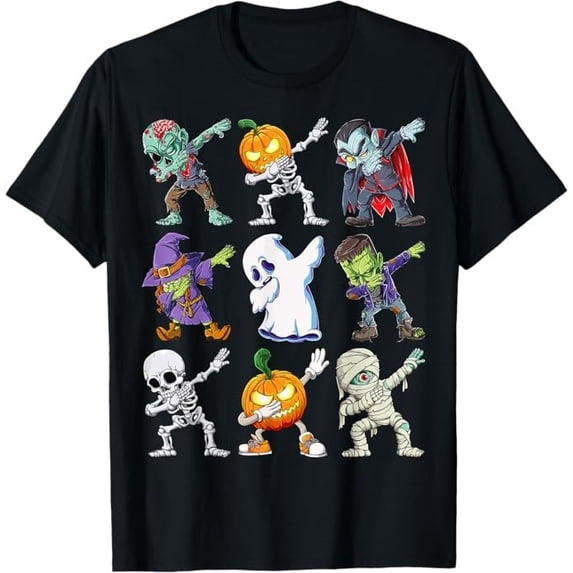Boys Zombie Scary Pumpkin Mummy T-Shirt - Walmart.com