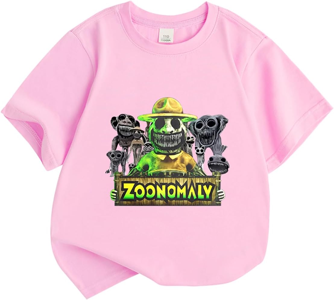 Boys Zoonomaly t Shirt Zoo norally Horror Game Shirt tee Zoo Anomaly ...