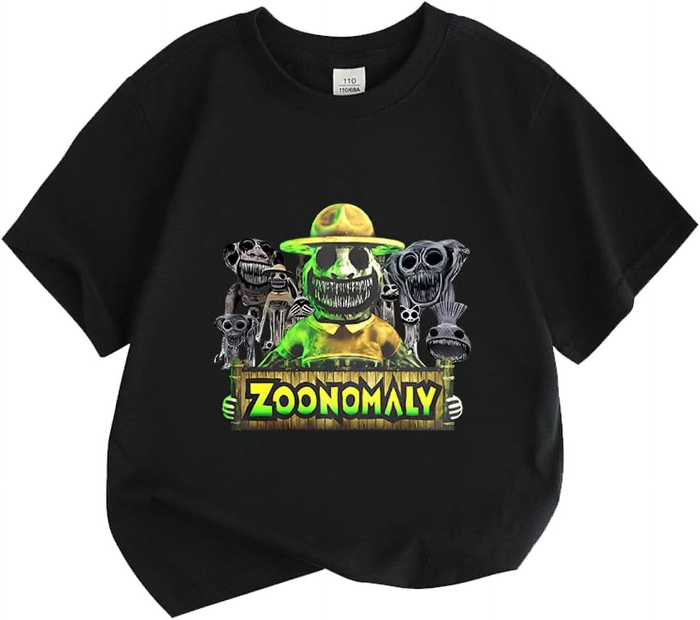 Boys Zoonomaly t Shirt Zoo norally Horror Game Shirt tee Zoo Anomaly ...