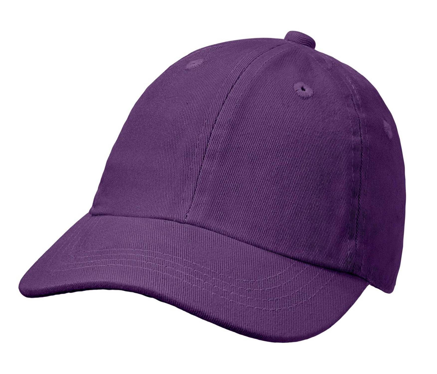 Boys and Girls 100% Cotton Twill UPF 50+ Baseball Hats with Matching ...