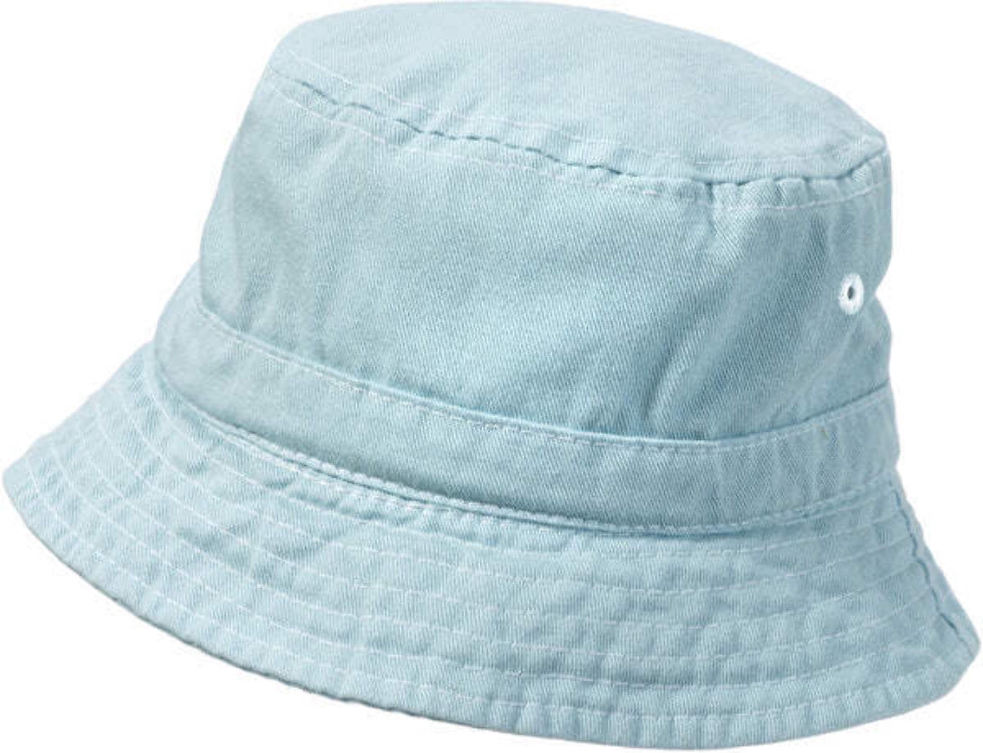 Boys and Girls 100% Cotton Twill UPF 50+ Wharf Hat | Bright Light Blue ...