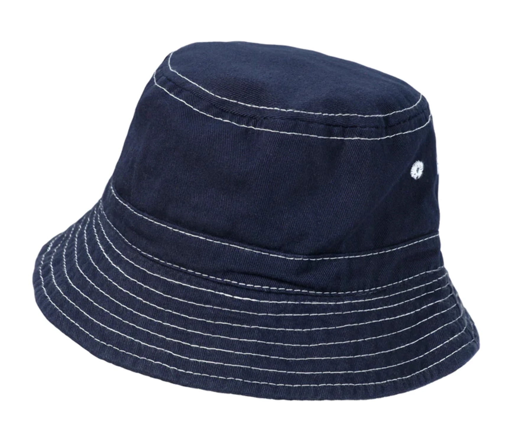 Boys and Girls 100% Cotton Twill UPF 50+ Wharf Hat | Midnight Blue ...