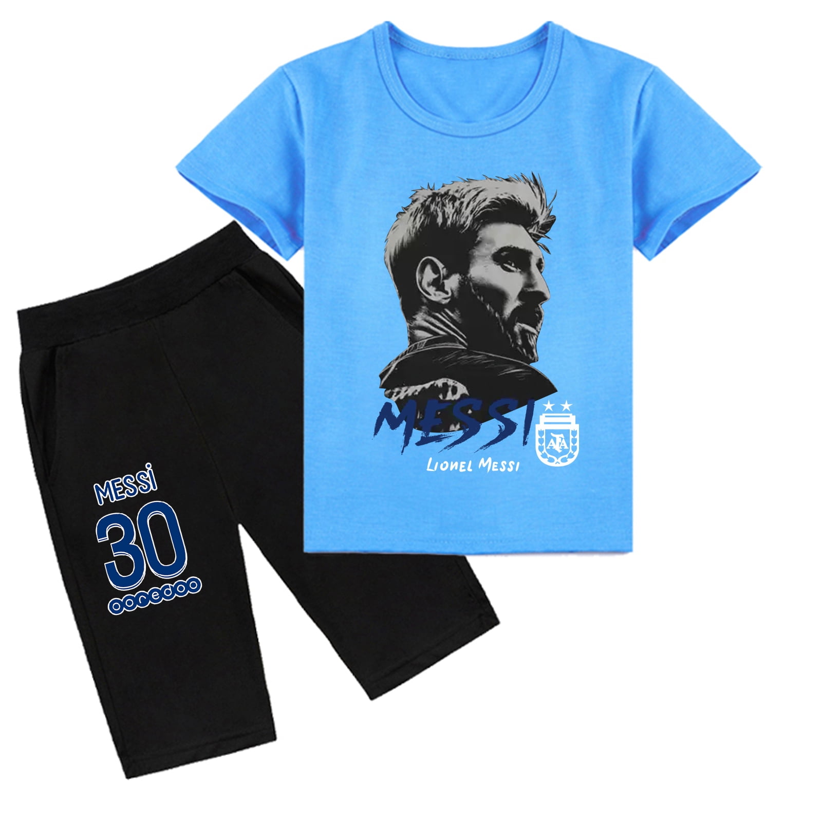 Boys and Girls' Active Summer Look: Messic Cotton Short Sleeve T-shirt ...