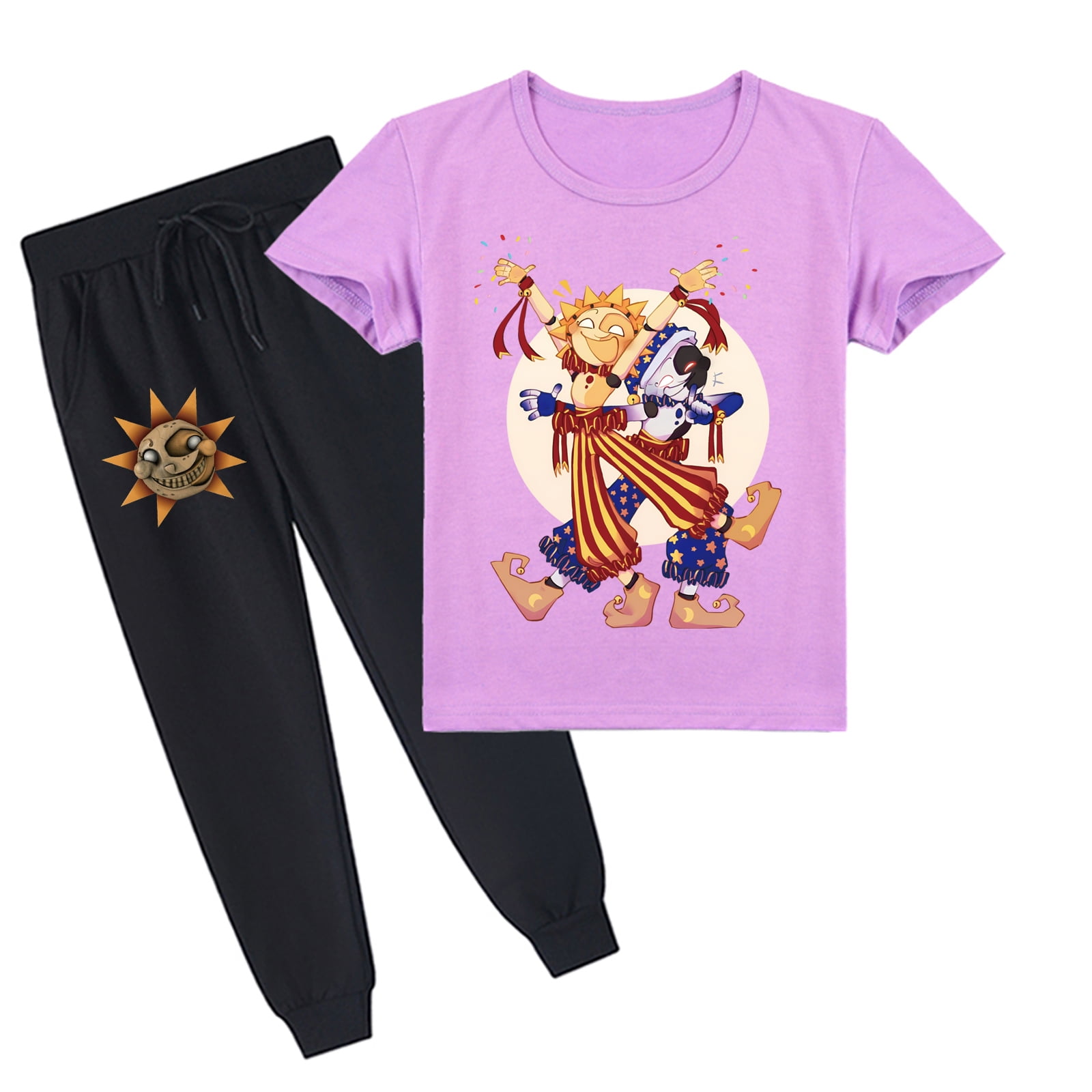 Boys and Girls' Casual Summer Look: Sundrop and Moondrop Cotton Short ...