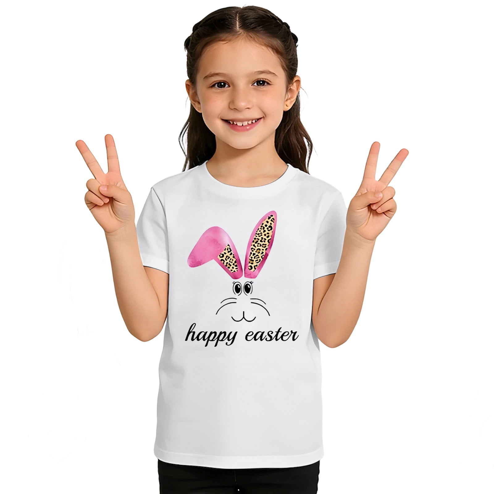 Boys and Girls Easter Shirts Summer Tops for Girls 12-14 Short Sleeve ...