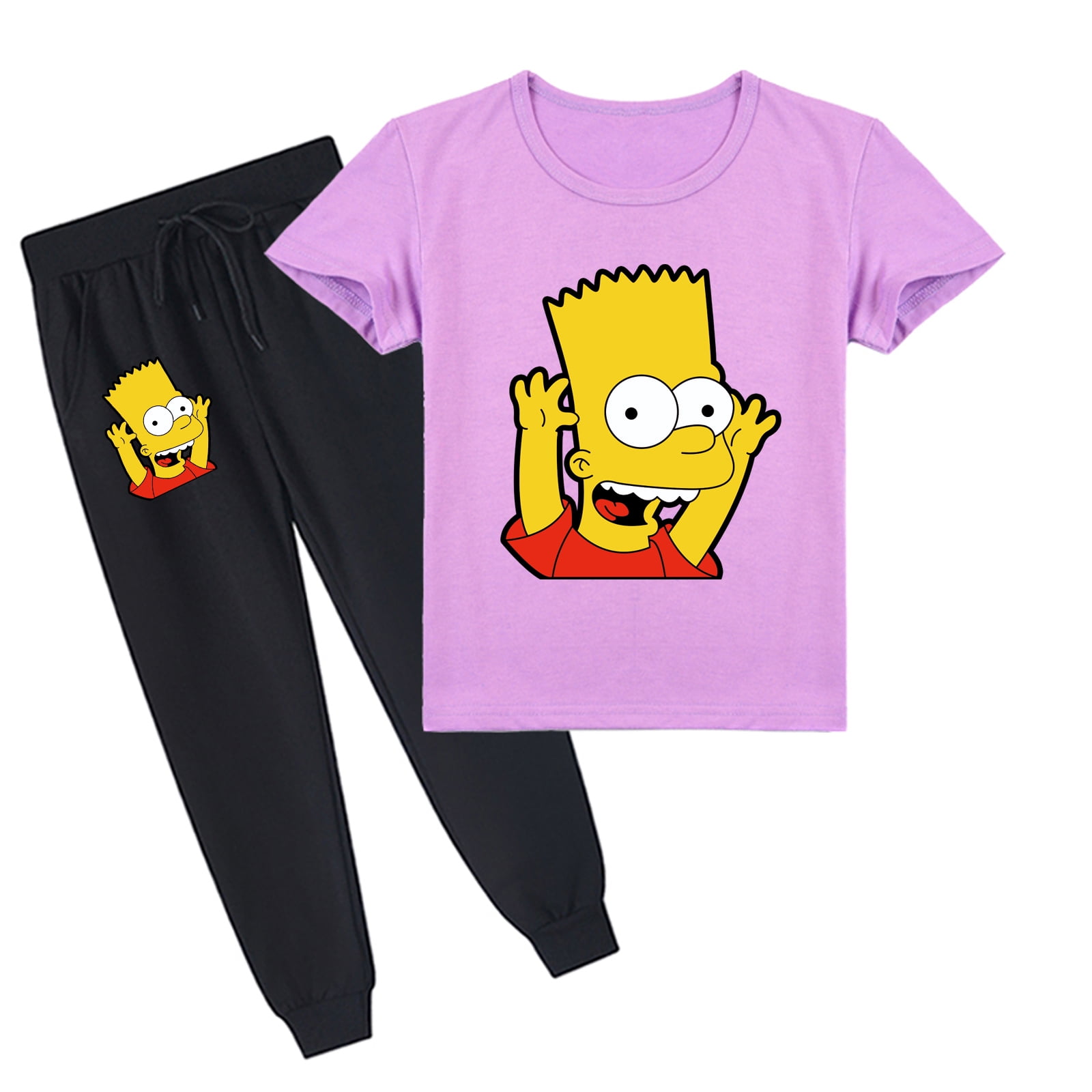 Boys and Girls' Perfect Summer Attire: The Simpsons Breathable Short ...