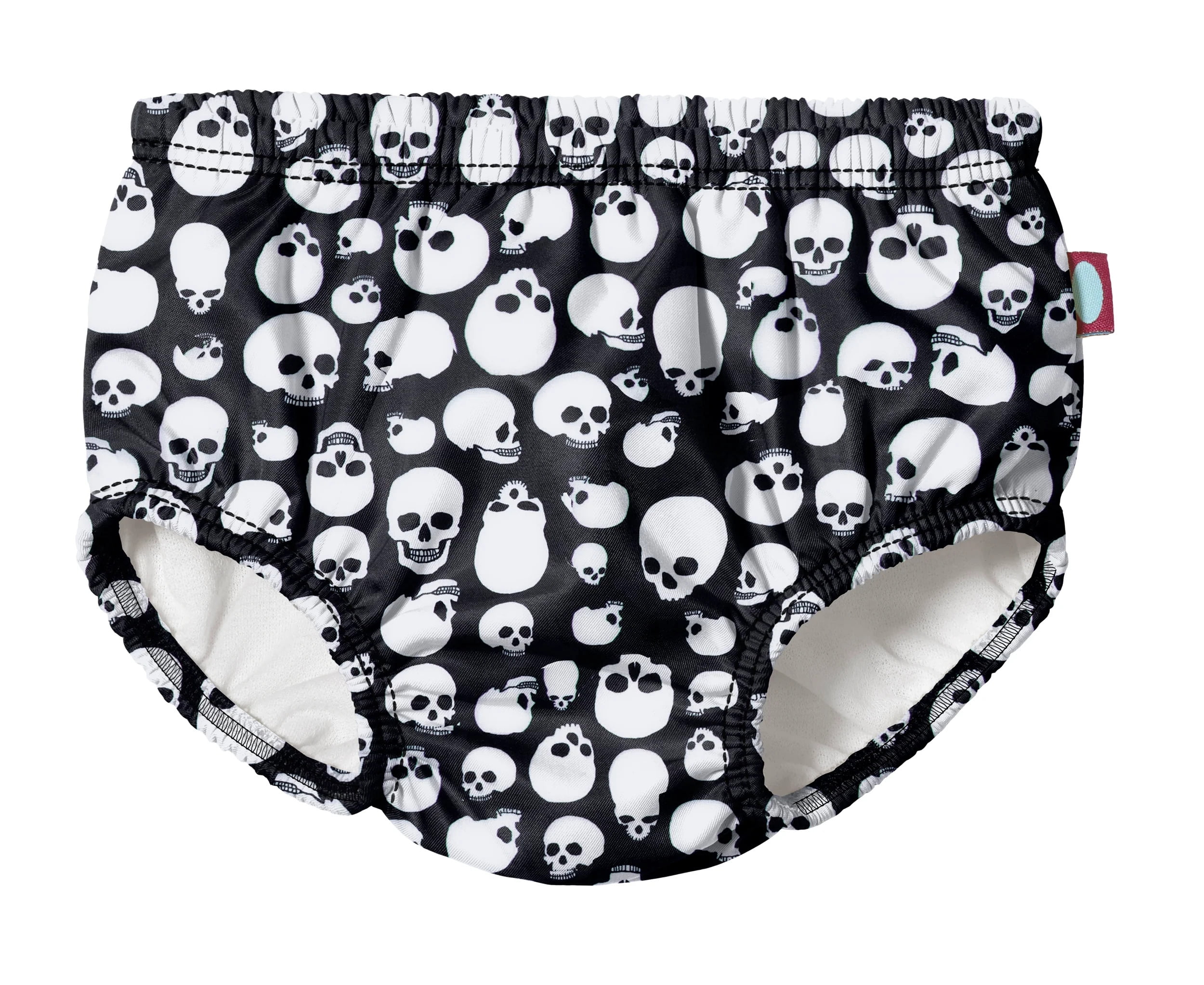 Boys and Girls Recycled Polyester UPF 50+ Swim Diaper Cover | Skulls ...