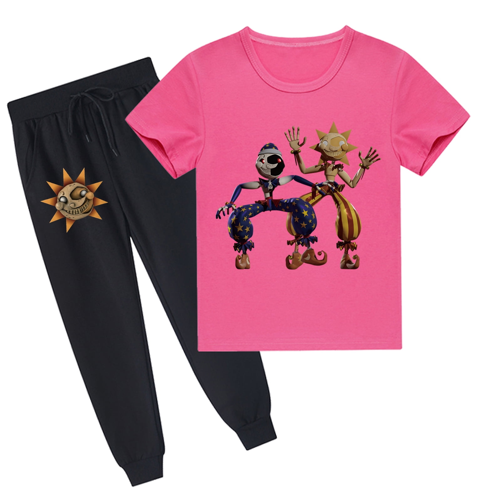 Boys and Girls Sundrop and Moondrop Cotton Short Sleeve T-shirt with ...