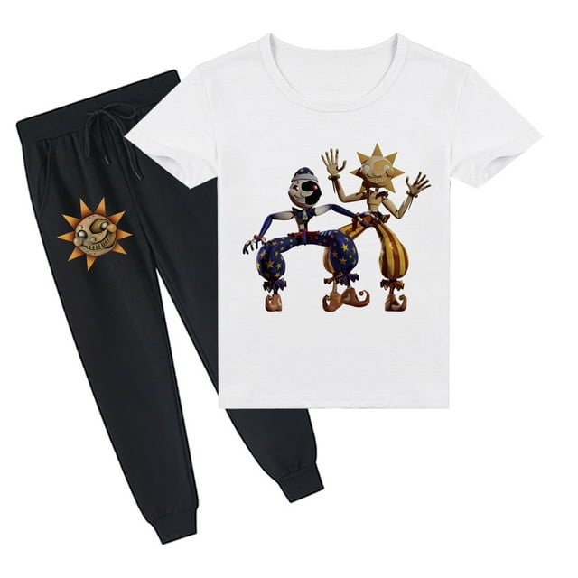 Boys and Girls Sundrop and Moondrop Cotton Short Sleeve T-shirt with ...