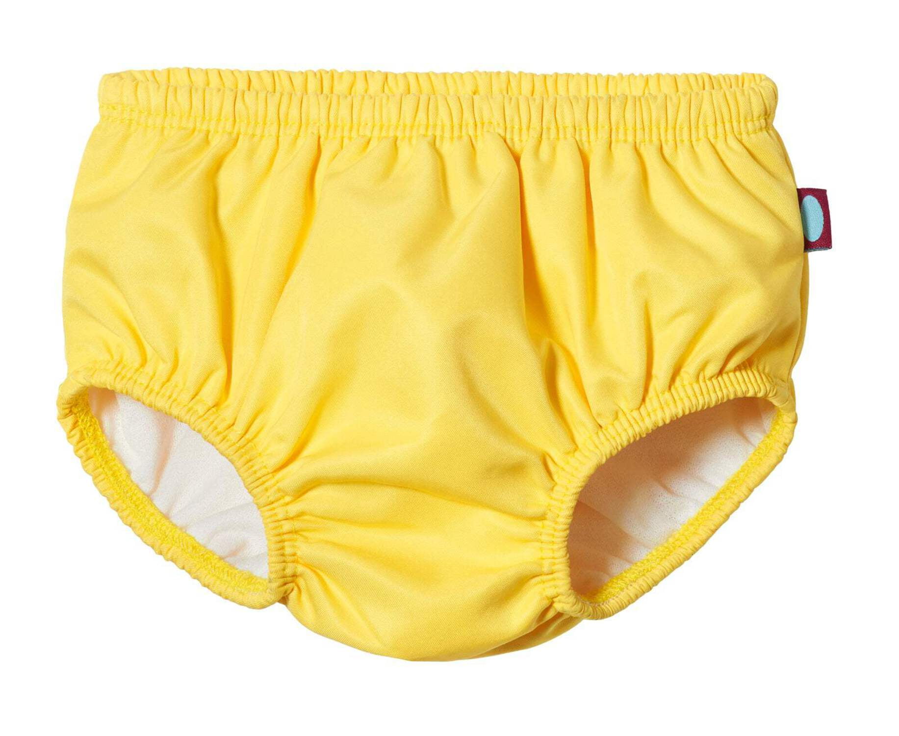 Boys and Girls UPF 50+ Swim Diaper Cover | Yellow - Walmart.com