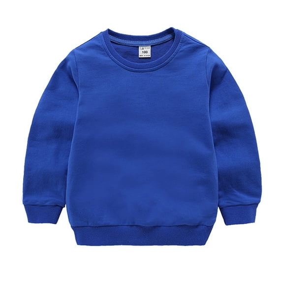 Boys and Toddlers' Crewneck Sweatshirt Oversized Long Sleeve Shirts ...