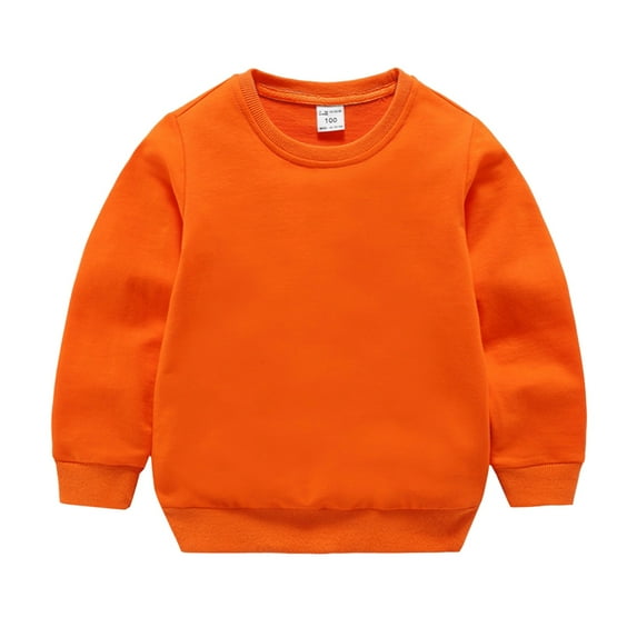 Boys and Toddlers' Crewneck Sweatshirt Oversized Long Sleeve Shirts ...