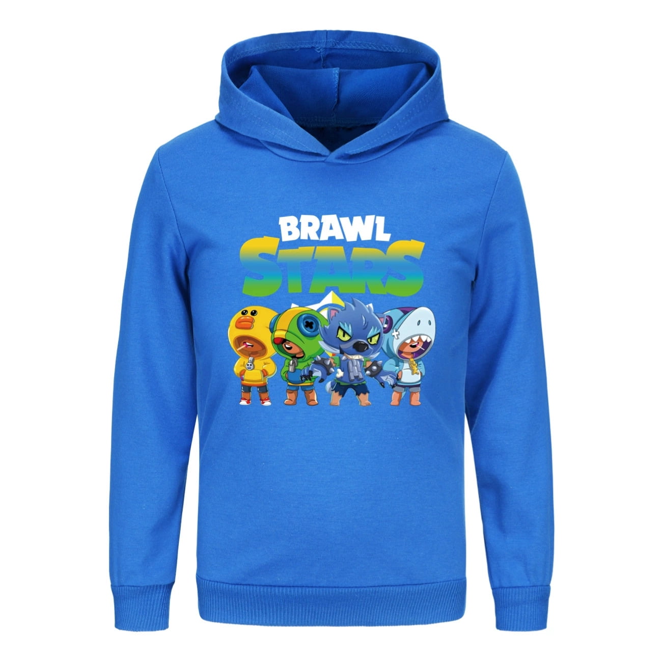 Boys' hoodie, wilderness brawl, children's pure cotton hoodie, hooded ...