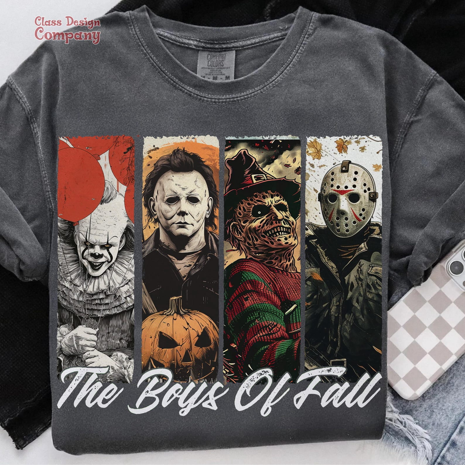 Boys of Fall Horror Shirt tshirt, Halloween tshirt, Scary Movie ...